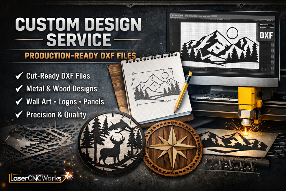 Custom Design Service – LaserCNC Works
